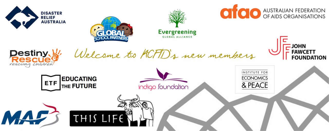 Meet ACFID’s new members - ACFID